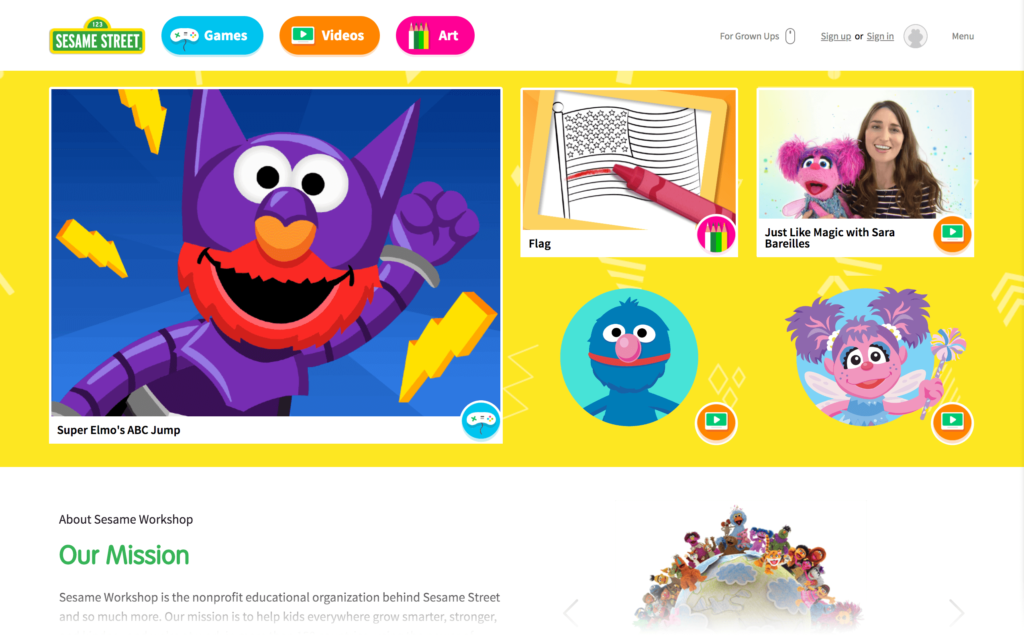 SesameStreet.org – Lisa Amundsen